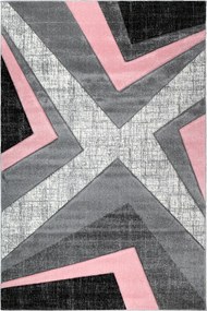 Kusový koberec Warner 1180A - růžový