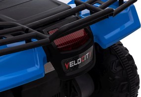 LEAN CARS Čtyřkolka na akumulátor JC915, modrá
