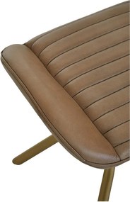 Šedá kožená podnožka Buffalo – Premier Housewares
