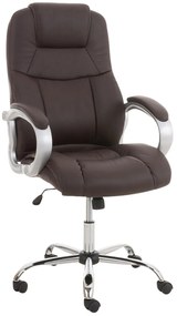 Kancelářská XXL židle DS19616001  - Hnědá