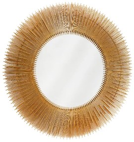 Sunshine nástěnné zrcadlo 92 cm zlaté