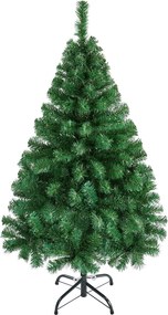 Umělý vánoční stromek Yaheetech – zelená, 183 cm (267364081065)