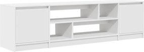 TV skříňka bílá 188,5x41x50 cm kompozitní dřevo 3328417