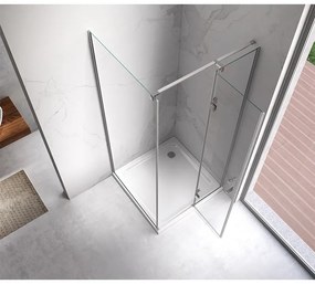 BPS-koupelny Čtvercový sprchový kout HYD-SK01 100x100 chrom/transparent