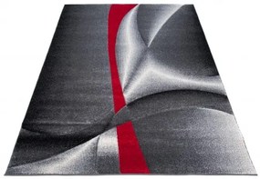 Kusový koberec SUMATRA J387A šedý červený Rozměr: 240x330 cm