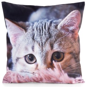 DĚTSKÝ DEKORAČNÍ POVLAK NA POLŠTÁŘ ANIMAL75 45X45 CM VZOROVANÁ