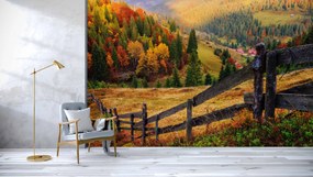 Malvis ® Tapeta Podzimní údolí Vel. (šířka x výška): 432 x 290 cm