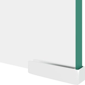 TV stolek / podstavec na monitor čiré sklo 90x30x13 cm 244130