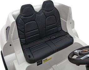 Ramiz Elektrické autíčko Porsche Cayenne S na baterie pro děti bílý lak SUV + dálkové ovládání