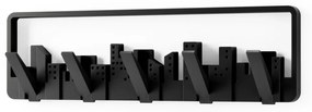 Sklápěcí věšák Skyline Black 5 háčků  Umbra