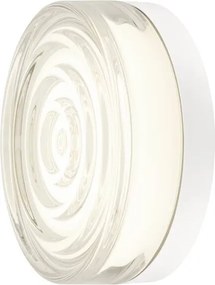 LA 1010211 CYFT WAVE XL Přisazené nástěnné a stropní svítidlo, 2700/3000/4000 K, 15 W, PHASE, 105°, IP65 černá / čirá - BIG WHITE (SLV)