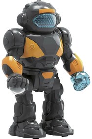Teddies Robot chodící, 22 cm, na baterie se světlem a zvukem