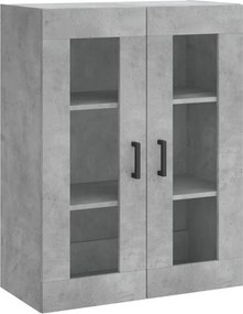 Skříň highboard betonově šedá 69,5x34x180 cm kompozitní dřevo 3198405