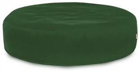 Polštář na sezení MONACO tmavě zelený plyš