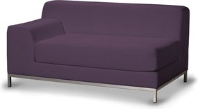 Potah na pohovku IKEA , levé provedení Kramfors 2-místná barva fialová látka pletený vzor