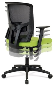 Kancelářská židle KA-B1012 GRN, látka zelená