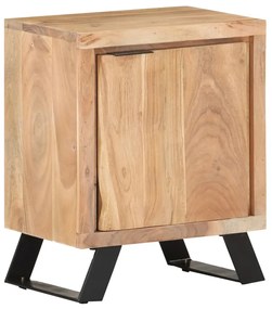 vidaXL Noční stolek 40 x 30 x 50 cm masivní akáciové dřevo živé hrany