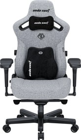 Herní židle anda seat kaiser 3 pro premium gaming chair - xl size grey fabric