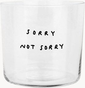Sklenice Sorry Not Sorry