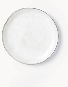 Sada ručně vyrobených snídaňových talířů Nordic Sand, 4 díly