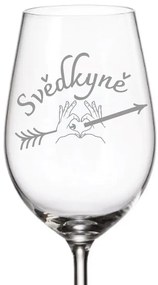 Dekorant svatby Sklenička pro svědkyni ŠÍP 350 ml 1 ks