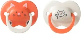Tommee Tippee Ultimate Fit DECO silikonový dudlík 18-36 m GIRL 2ks - v