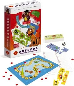 PEXI Vzdělávací hra Abeceda není věda / 29 sad puzzle písmen / stírací