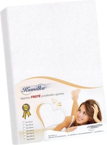 Bellatex Froté prostěradlo Bílá 180x200x40 cm