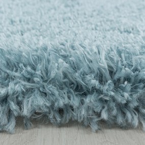 Ayyildiz koberce Kusový koberec Fluffy Shaggy 3500 blue kruh - 160x160 (průměr) kruh cm