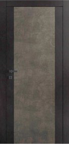 Interiérové dveře vasco doors NERO beton Průchozí rozměr: 80 x 197 cm, Orientace dveří: Pravé dveře