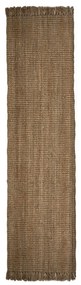 Ručně tkaný jutový běhoun v přírodní barvě 60x300 cm Jute Boucle – Flair Rugs