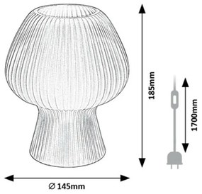 Rabalux 74023 stolní lampa Vinelle