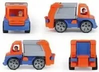 Lena Truxx popelář oranžovo-šedá / od 2 let