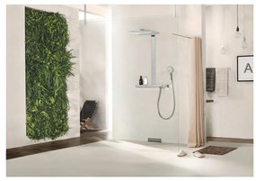 Hansgrohe Rainmaker Select, Showerpipe 460 3jet EcoSmart 9 l/min s termostatem, bílá/chromová, HAN-27029400