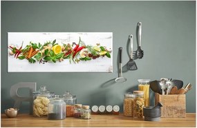 Obraz Styler Glasspik Shabby Herbs, 30 x 80 cm