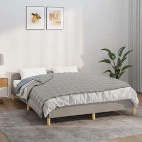 Zátěžová deka šedá 137 x 200 cm 6 kg textil 3154778