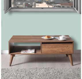 Adore Furniture | Konferenční stolek 42x110 cm hnědá | AD0148