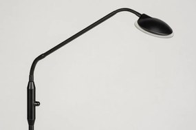 Stojací designová LED lampa se stmívačem Ellena Black