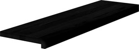 Nášlapy na schody 8 ks hnědo-černé 90x30x2 cm masivní dub 3283033