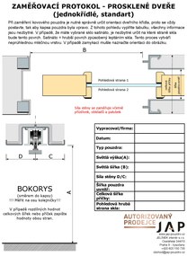 SAPELI ELEGANT KOMFORT M55 - CPL LAMINÁT - POSUVNÉ DVEŘE VČ. ZÁRUBNĚ - Ořech královský Průchozí šířka (cm): 70, Průchozí výška (cm): 197, Typ skla: Satináto bílé