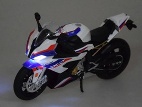 Zvukové světlo DieCast Motorcycle S1000RR ZA3906