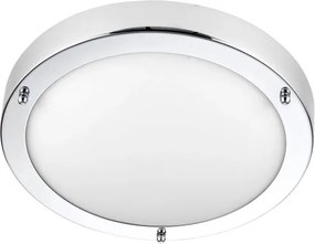 Kulatý stropní svítidlo Portico 54676 Saxby koupelnový Led 9W 4000K IP44 chrom