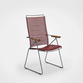 Houe Denmark - Polohovatelná židle CLICK, červená