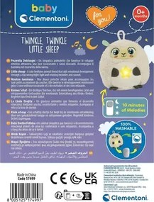 Clementoni BABY Twinkle Twinkle Malá ovečka / od 0 měsíců