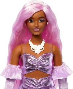 Mattel Barbie Deluxe modelka - Metalické Šaty / od 3 let