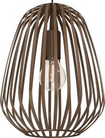 Eglo 901097 - Lustr na lanku ESPINAL 1xE27/40W/230V bronzová