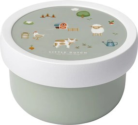 Dětský svačinový box s vidličkou Little farm – Mepal