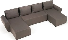 Univerzální sedací souprava, šedobéžová Taupe, DAKAR NEW U