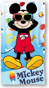 Bavlněná plážová osuška MICKEY MOUSE 70 x 140 cm