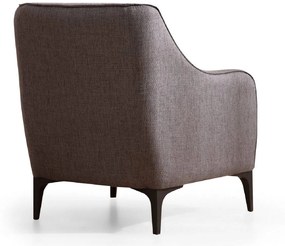 Designové křeslo Beasley tmavě šedé